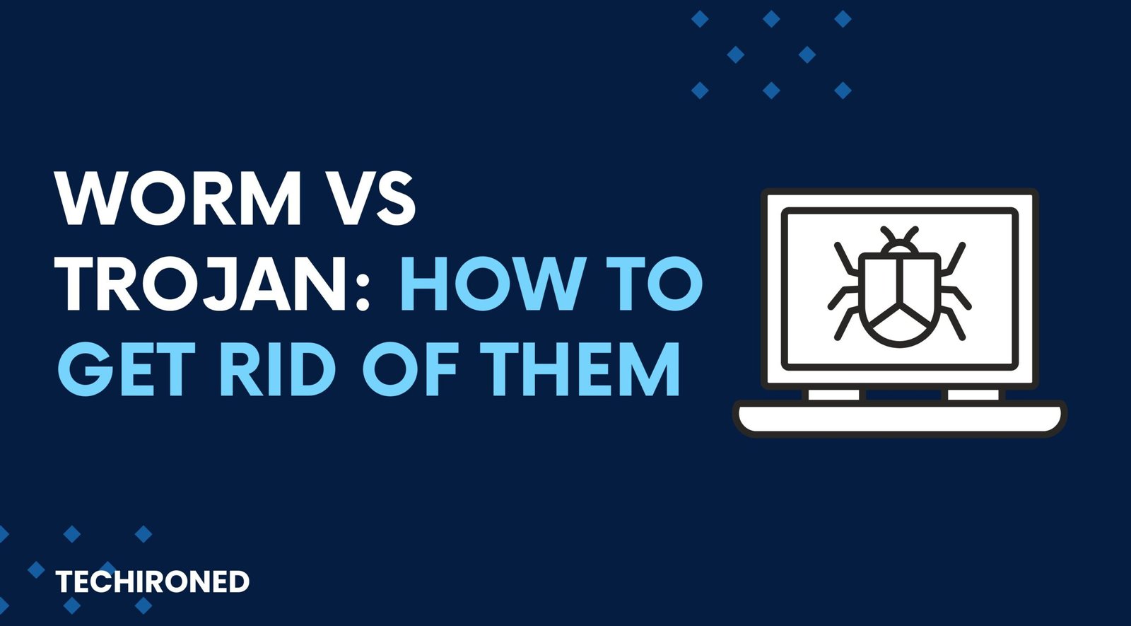 Worm vs Trojan How to get rid of them - Techironed